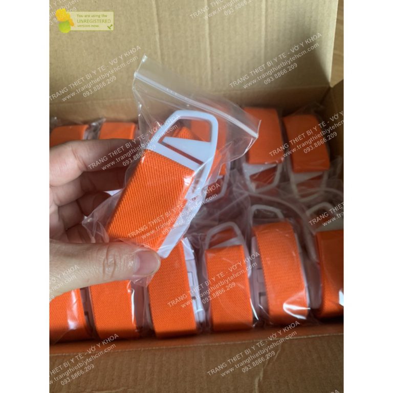 Dây garo có khóa nhựa và không khóa (loại tốt) dùng lấy máu trong bệnh ...